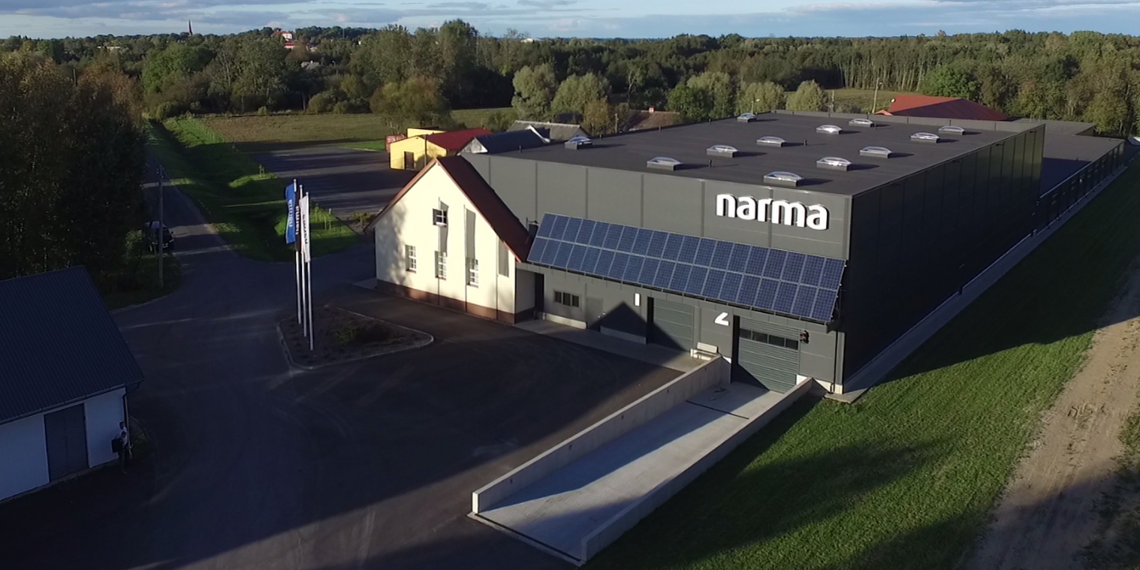 New production premises of Narma « NEWS « 31 YEARS OF TWO-SIDED RUGS ...