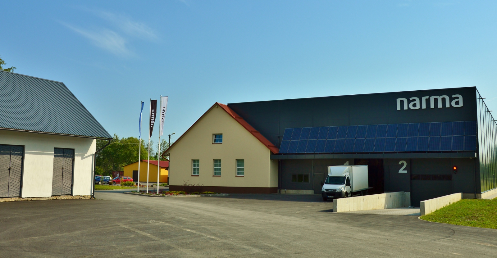 New production premises of Narma « NEWS « 31 YEARS OF TWO-SIDED RUGS ...