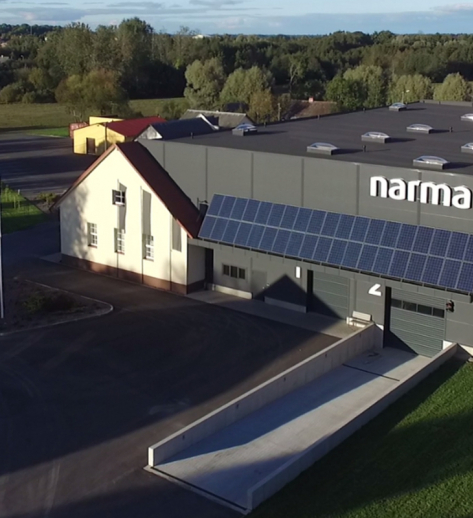 New production premises of Narma « NEWS « 31 YEARS OF TWO-SIDED RUGS ...